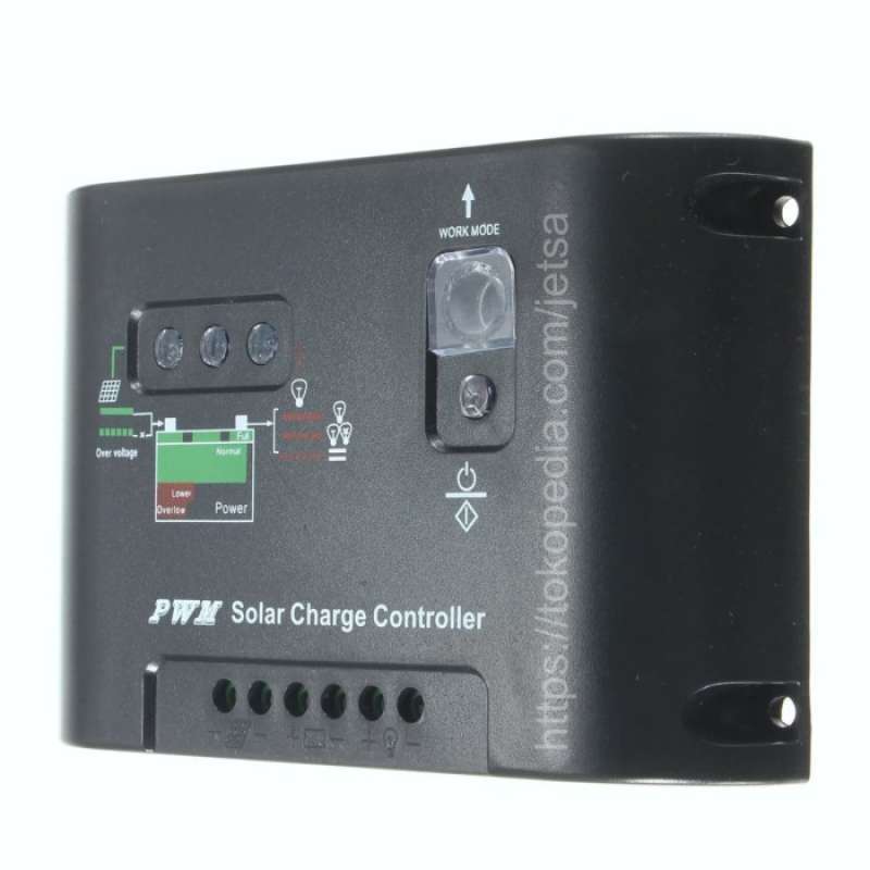 Promo Solar Charge Controller 12/24V 10 Ampere / Kontrol Charger Panel ...