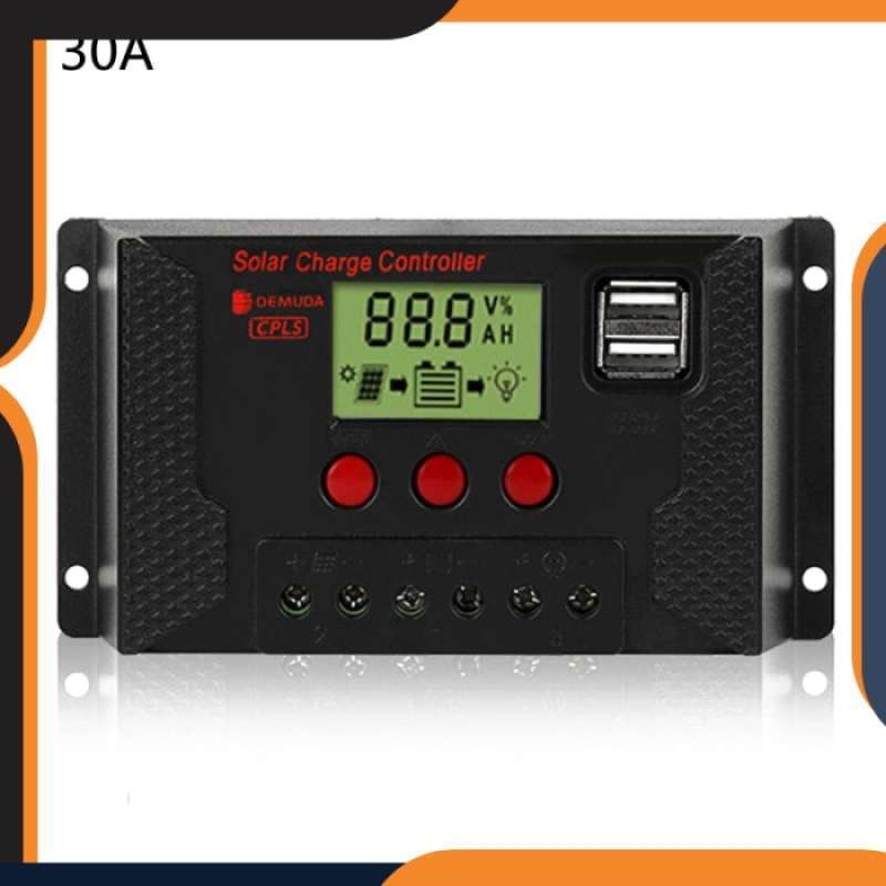 Promo Murah DEMUDA Solar Charge Controller PWM Automatic Recognize 12V/24V Diskon 23% di Seller ...