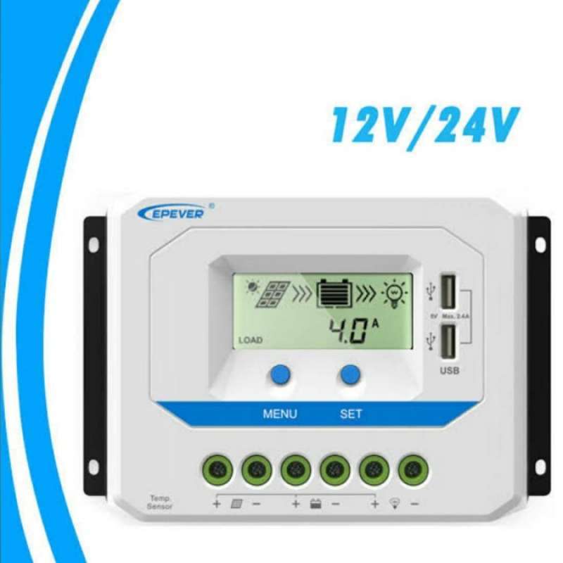 Promo Solar Charge Controller Epever VS3024AU 12V/24V / SCC PWM Diskon 23% di Seller Rhmd ...