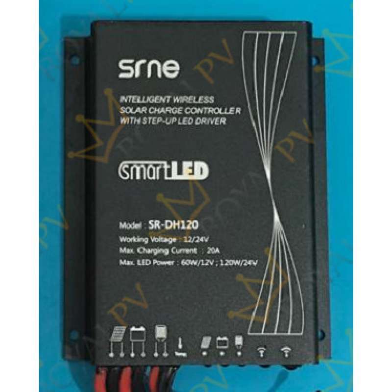 Promo SRNE Solar Charge Controller All In One SR-DH Auto 12V/24V PJU ...