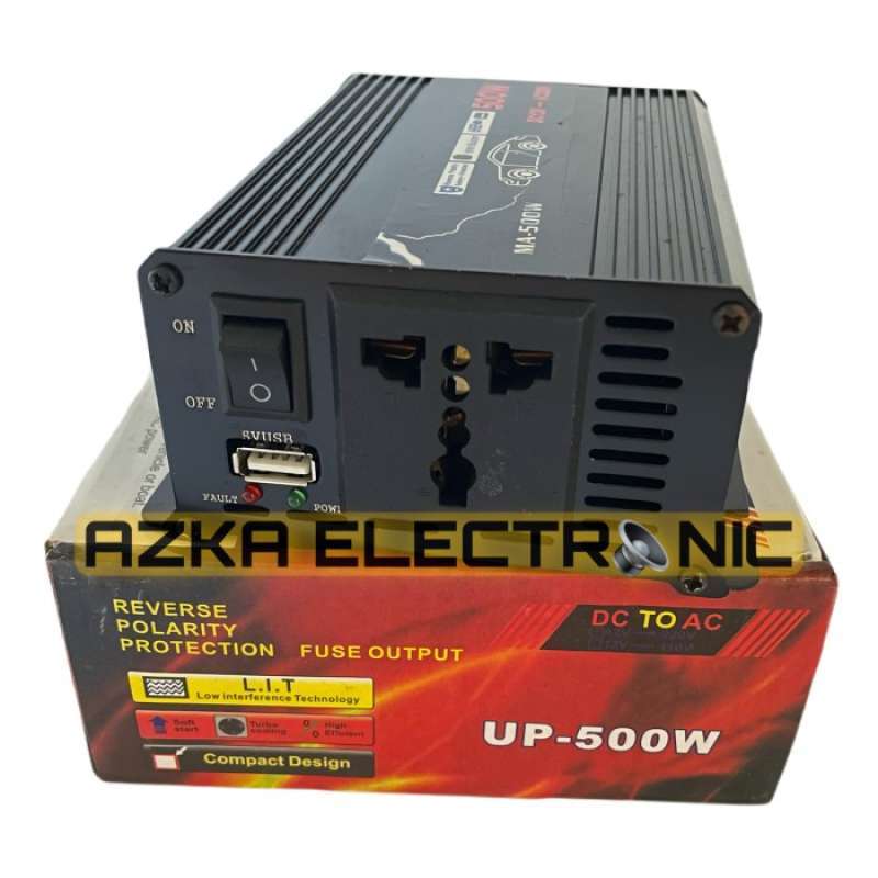 Promo Power Inverter 500 Watt / Inverter DC To AC 500W UNIPEC Diskon 23% di Seller Rhmd ...