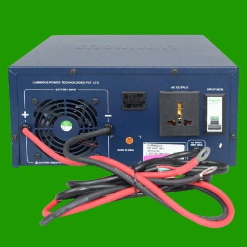Promo INVERTER LUMINOUS NEO ECO WATT SQUARE WAVE 1500VA 24V Diskon 23% ...