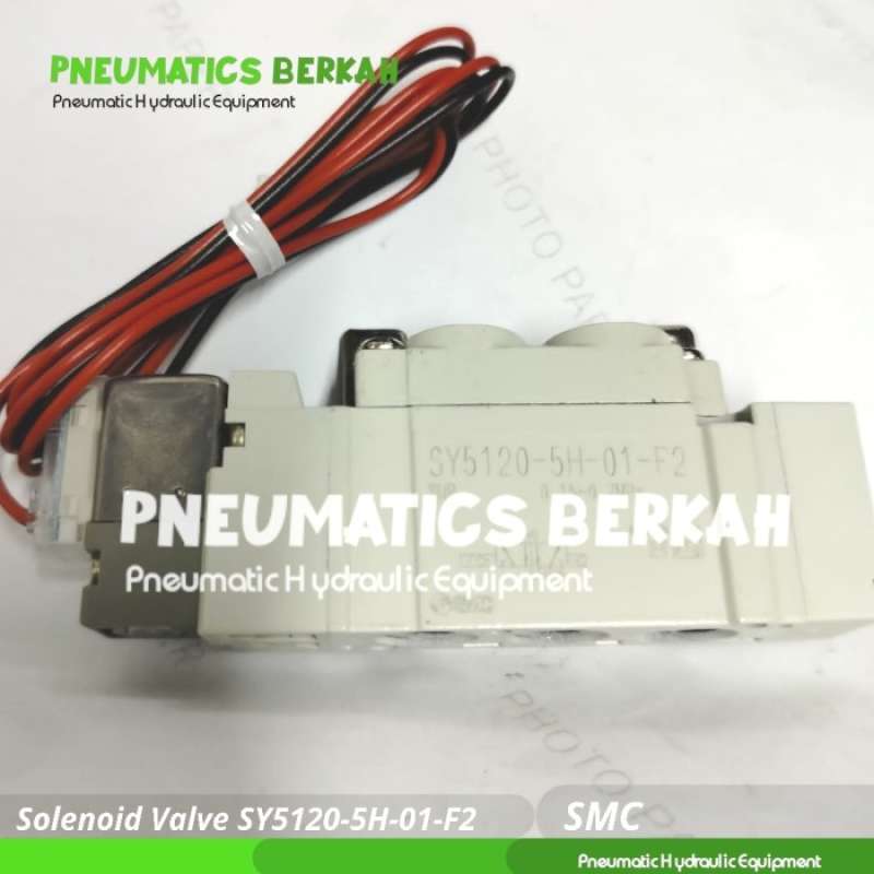 Promo Solenoid Valve SMC SY5120-5H-01-F2 with Bracket Diskon 23% di ...