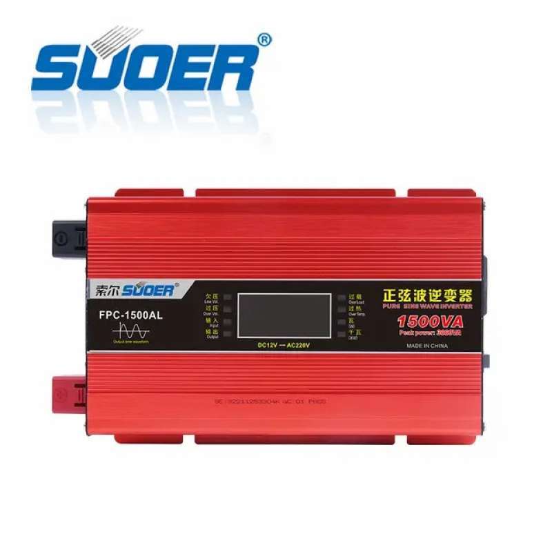 Promo Inverter Pure Sine Wave Suoer Fpc-1500a 12v 1500w 12 Volt 1500 Watt Diskon 23% Di Seller ...