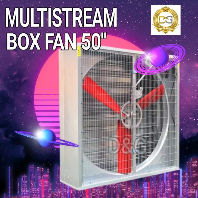 Promo Box Fan 50 Inch / Kipas Kandang Ayam Close House Diskon 23% Di ...