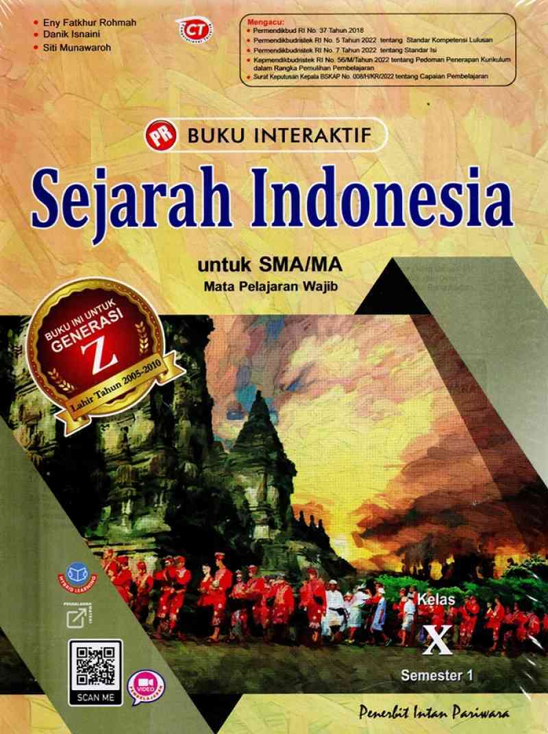 Jual Sma/Ma Pr Buku Interaktif Kl.10 Sejarah Indonesia Wajib Smt. di Seller Gramedia Official ...