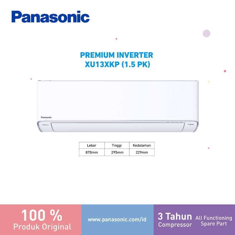 Promo Panasonic Cs/cu-xu13xkp Ac Inverter + Nanoe-x + Wlan Built In [1.5 Pk] Diskon 30% Di ...