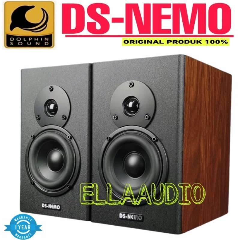 Promo Dolphin Sound Ds-Nemo Speaker Studio Recording 4inch Ds Nemo ...