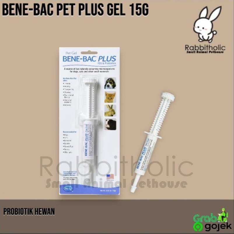 Promo BENE-BAC Plus Pet Gel 15g - PetAg Benebac Probiotik Hewan 15 gr ...