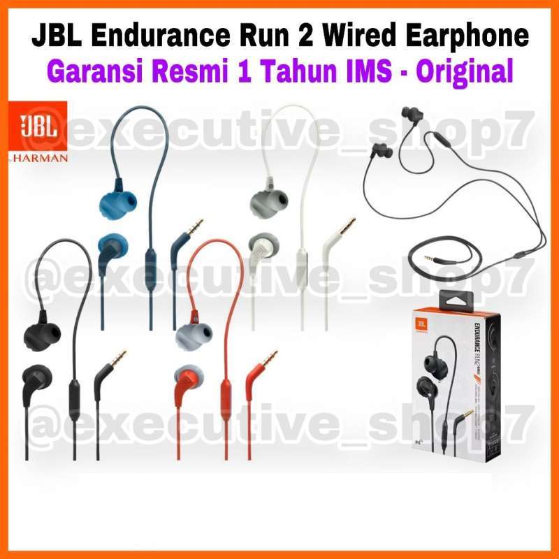 Jual Jbl Endurance Run 2 Wired Earphone - Garansi Resmi 1 Tahun Ims ...