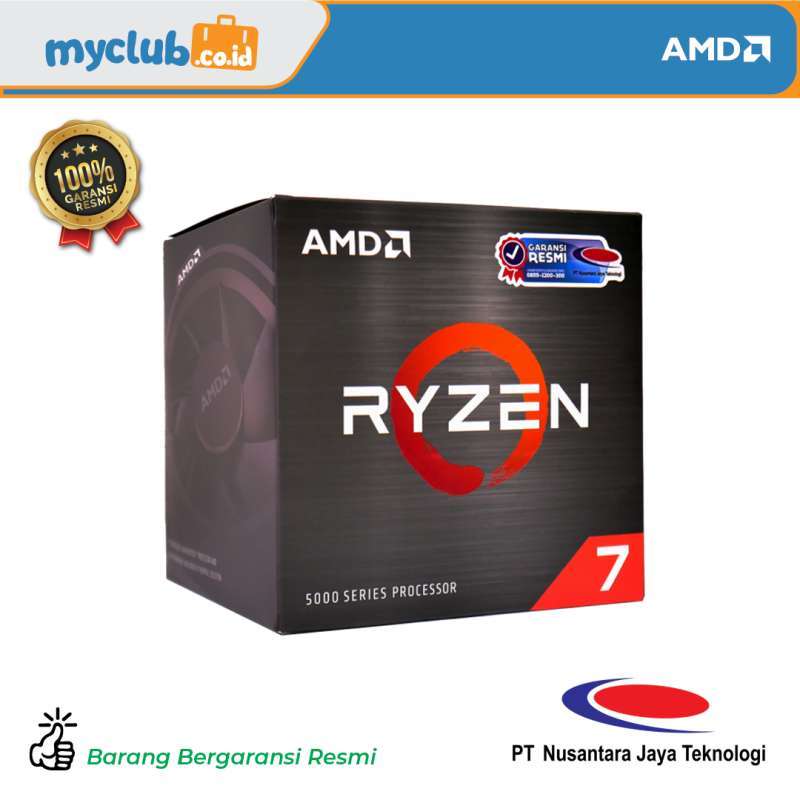 Jual AMD Processor Ryzen 7 5700 Wraight Spire Cooler di Seller Myclub ...