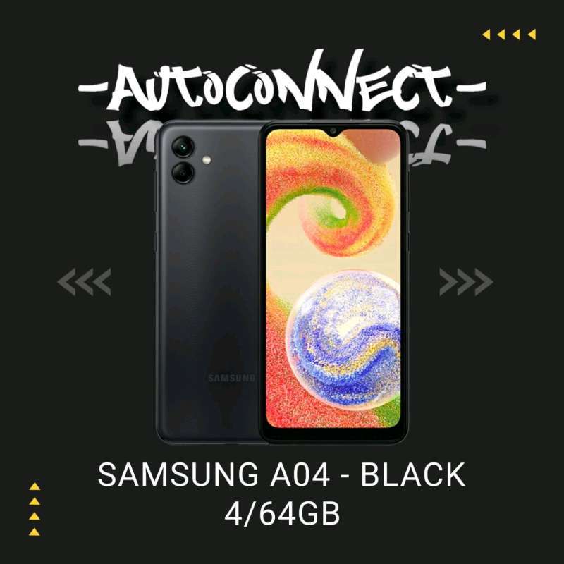 Jual SAMSUNG A04 4/64GB Black di Seller AUTOCONNECT - Rumah - Kota ...