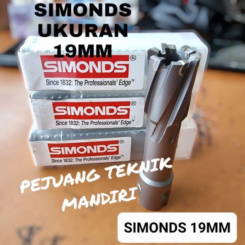 Promo Mata Bor Jet Broach Simonds 19mm / Matabor Jetbroach Simonds 19 ...