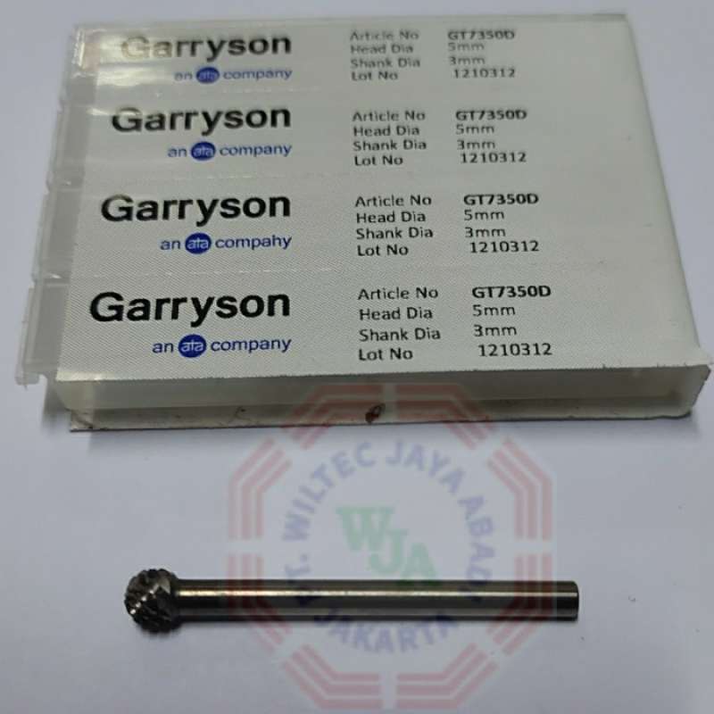 Promo GARRYSON - CARBIDE BURRS ROTARY TUNGSTEN MATA TUNNER GT7350D ...