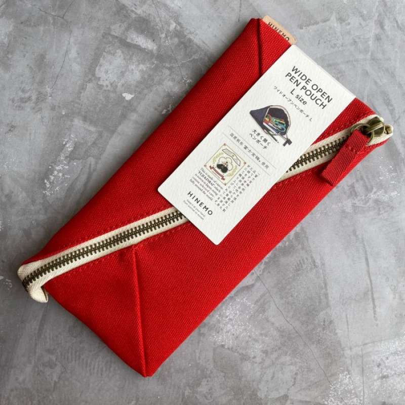 Jual LIHIT LAB A-7901 Hinemo Canvass Wide Open Pen Case XL / Tempat ...