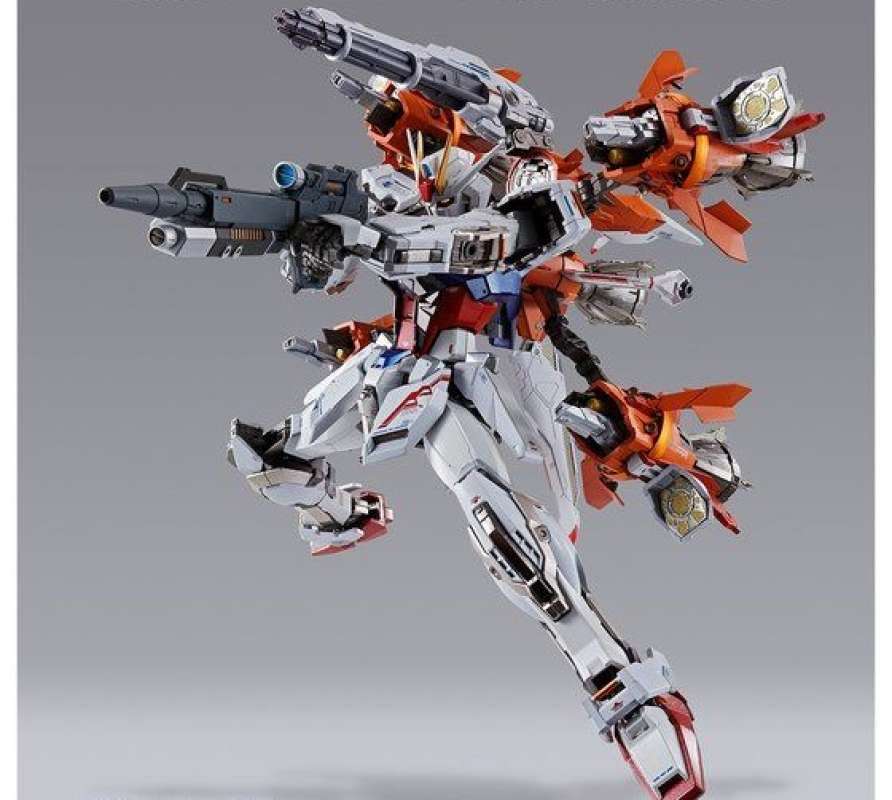 Jual Metal Build 1/100 Aile Strike Gundam + Gunbarrel Striker - Metal ...