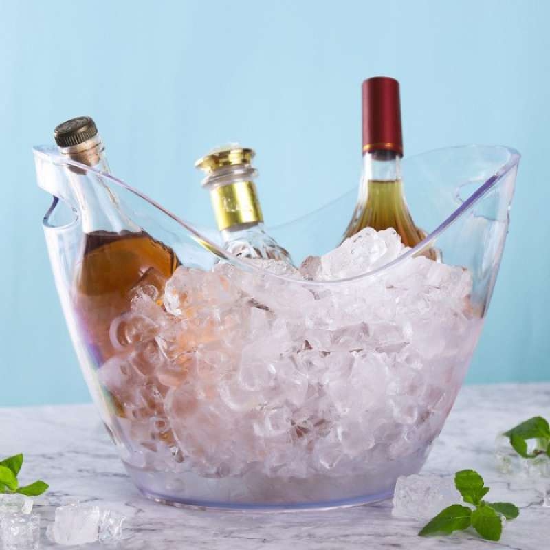 Promo Ice Bucket Akrilik 8L Tempat Es Batu Ukuran Besar Premium Tebal ...