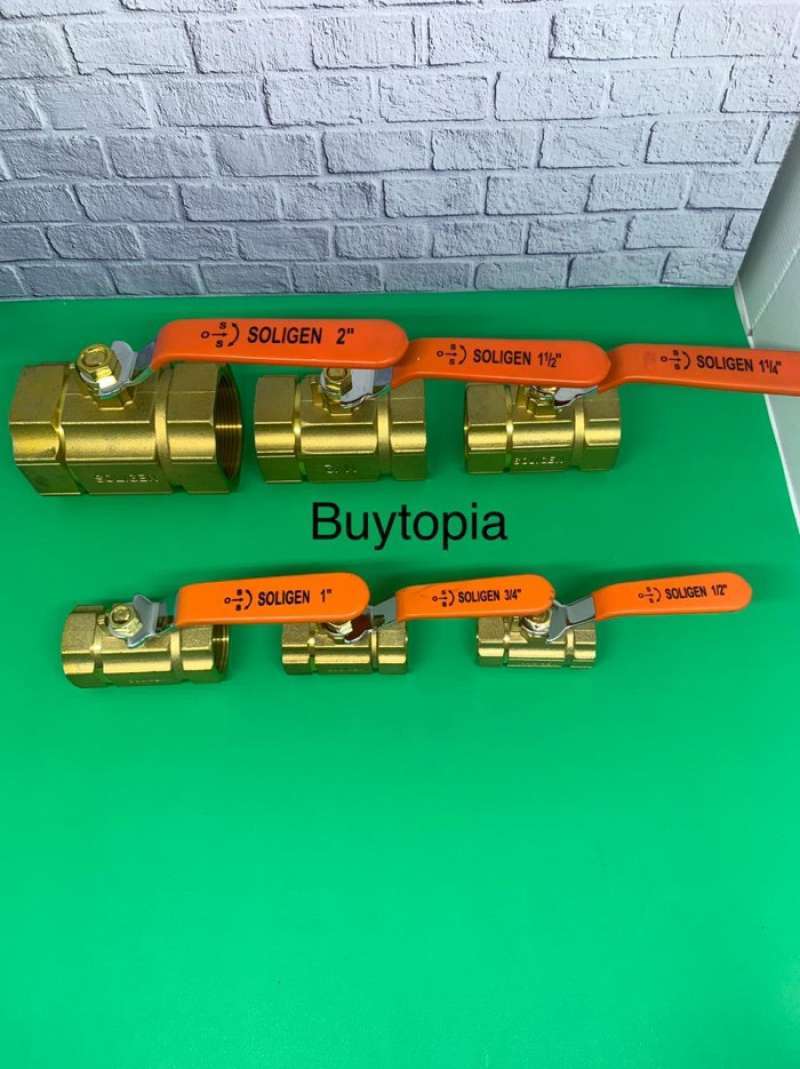 Promo BALL VALVE KUNINGAN SOLIGEN - SELERA_KITA STORE - 11/2inch Diskon ...