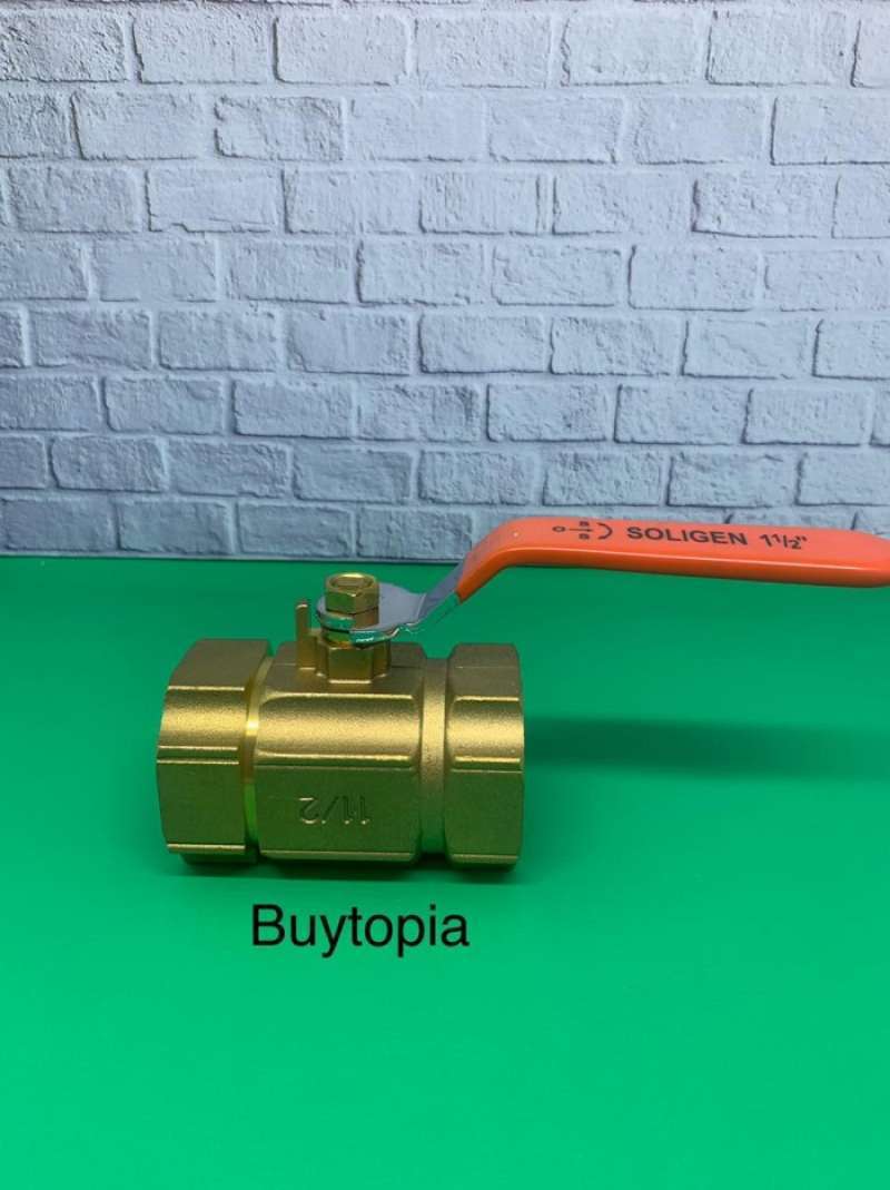 Promo BALL VALVE KUNINGAN SOLIGEN - SELERA_KITA STORE - 11/2inch Diskon ...