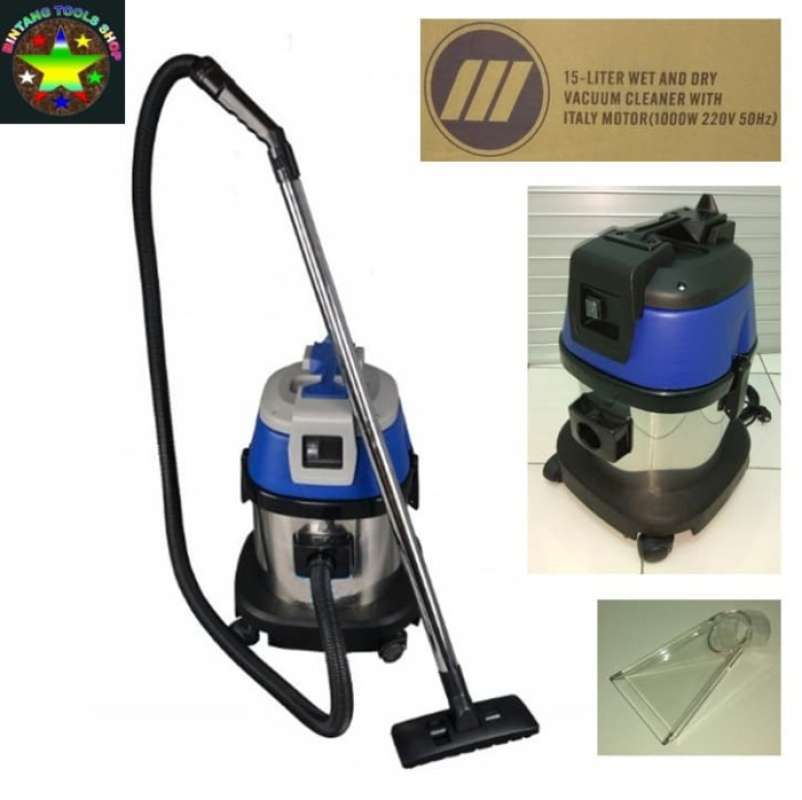 Promo Vacuum Lc-151N Wet And Dry Vacuum Cleaner 15Liter With Hand Nozzle Diskon 23% di Seller ...