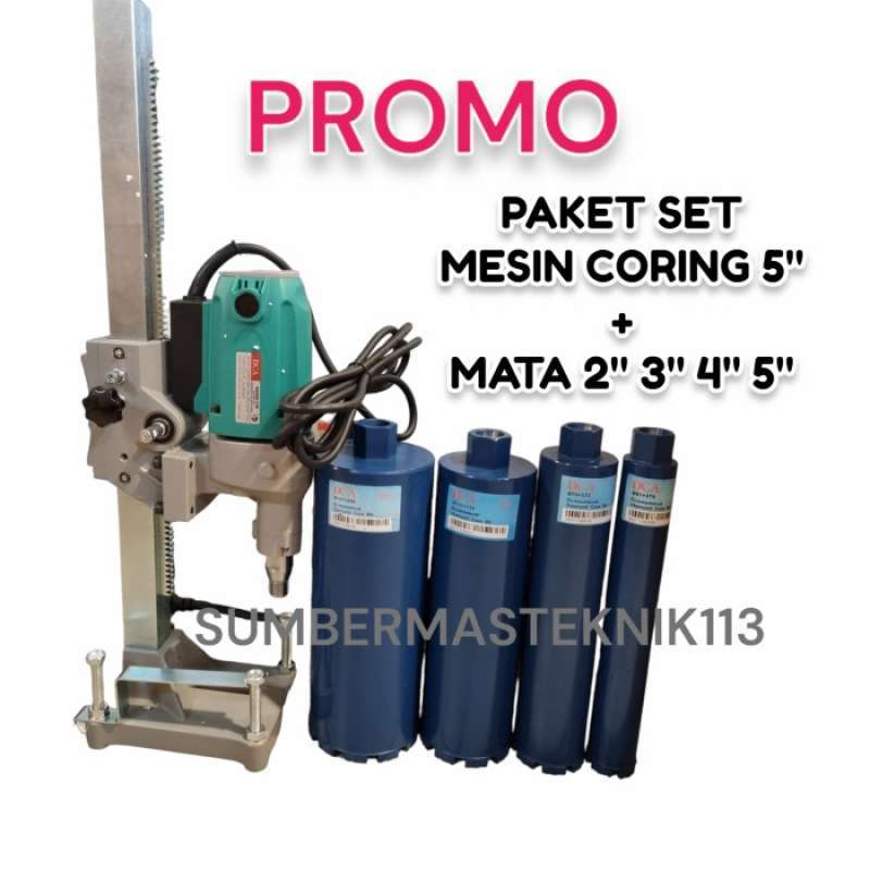 Promo Paket Mesin Bor Coring 5 Mata Coring 2 3 4 5 Azz130 Dca Azz 130 Diskon 23 Di Seller Rhmd Kebon Kacang Kota Jakarta Pusat Blibli