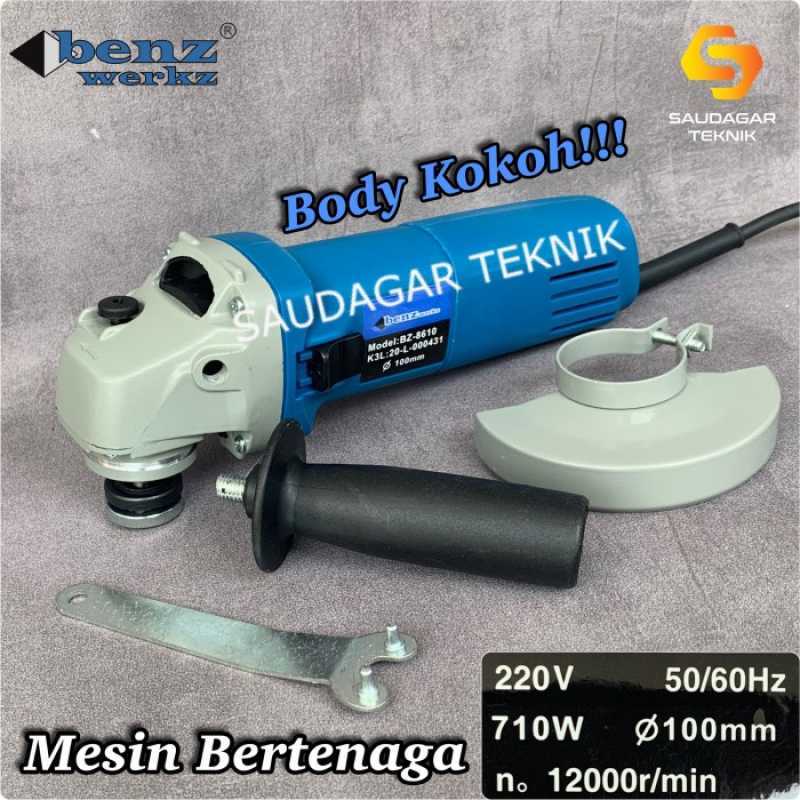 Promo Mesin Gerinda Tangan 4 4 inch Benz Angle Grinder 4 Benz Diskon 23 ...