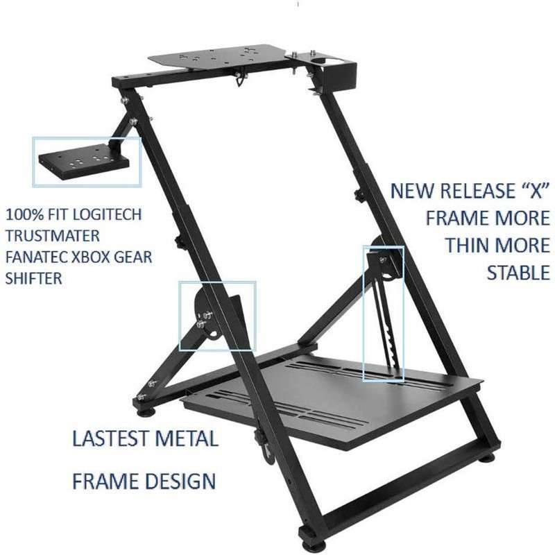 Jual WHEELSERIES Racing Simulator Steering Wheel X-Stand Cockpit Kokpit ...