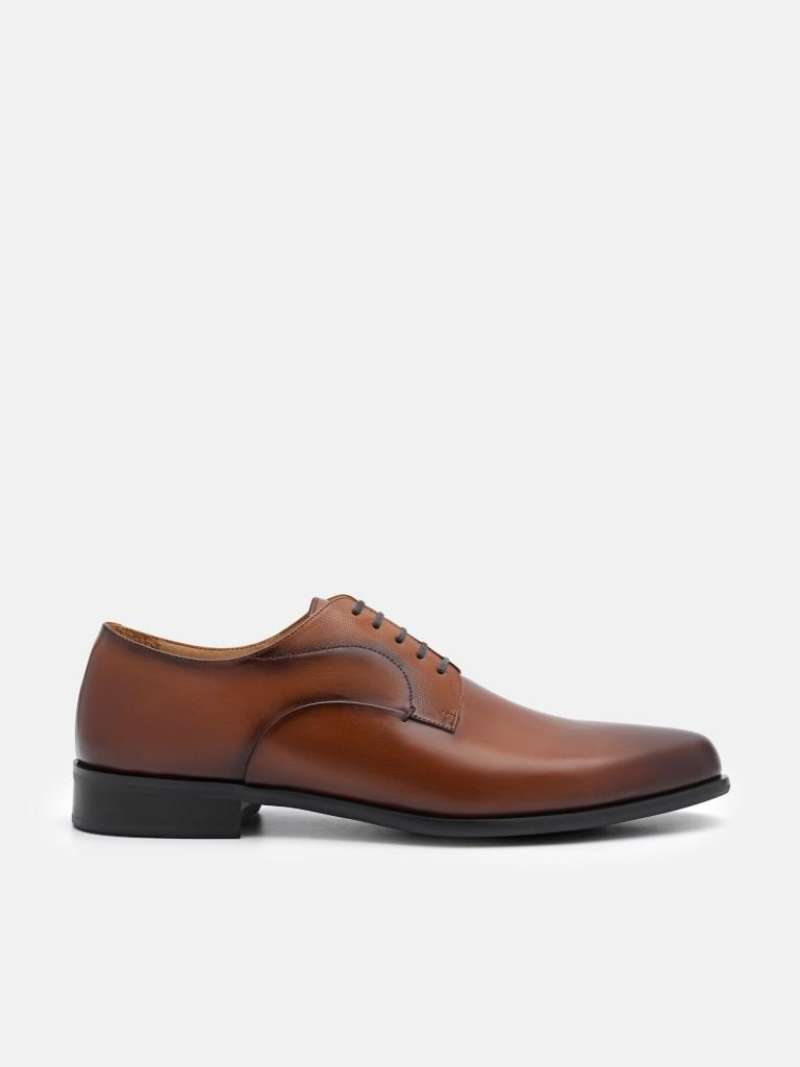 Jual PEDRO MEN ORIGINAL STORE 100% - Leather Dual Finish Derby Shoes di ...