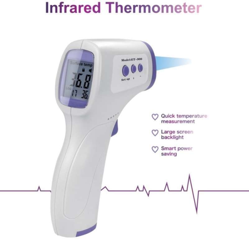 Promo TERMOMETER DIGITAL INFRARED - TERMOMETER ALAT UKUR SUHU BADAN ...