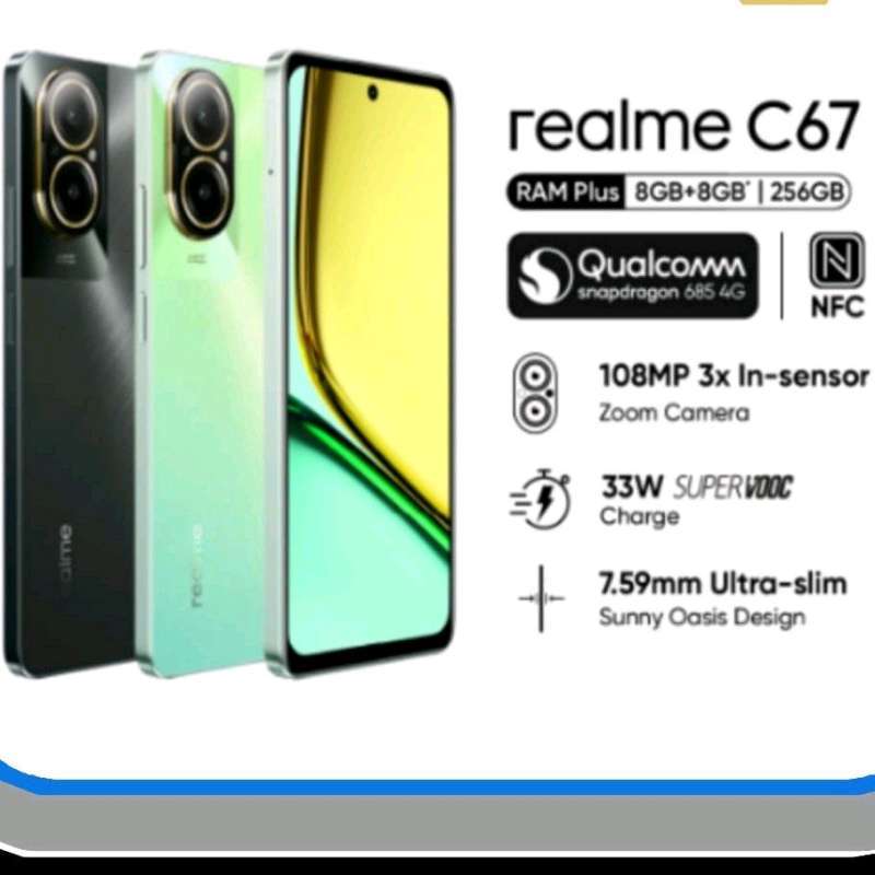Jual Realme C67 8/128 Garansi Resmi 100 Original l di Seller Genta ...