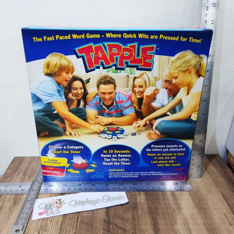 Jual Tapple Board Game Party Educative boardgame di Seller Mekuya Games ...