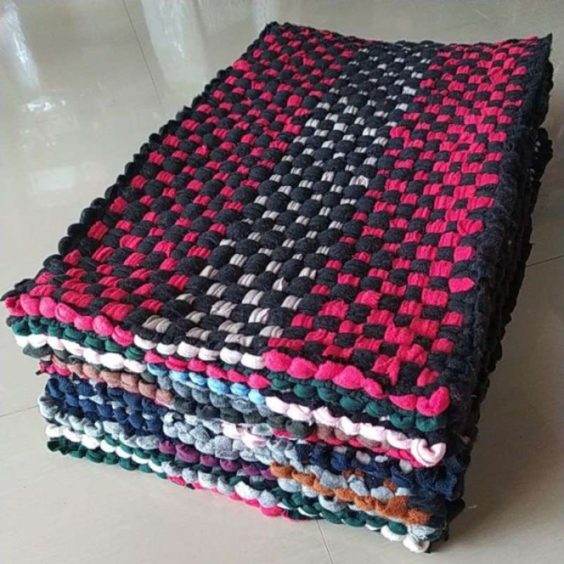 Jual Keset Anyam Tebal / Keset Kain / Keset Kaki 60 x 40 cm di Seller ...