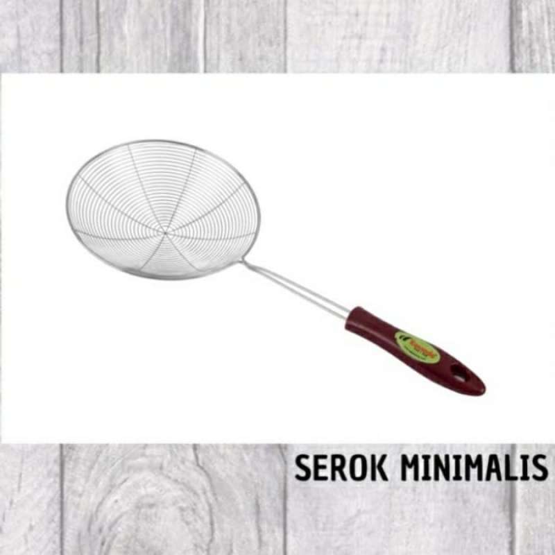 Jual Serokan Gorengan 16 cm Stainless Steel Merek Komodo di Seller ...