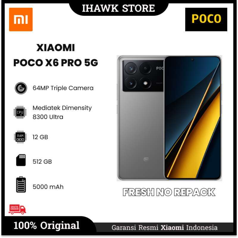 Xiaomi Poco X6 Pro 5G GSM Unlocked International Version, 03/28/2024