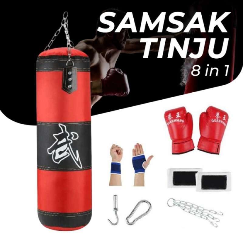 Promo Punching Bag Tiang Samsak Tinju Boxing Punch Target Inflatable 1. ...
