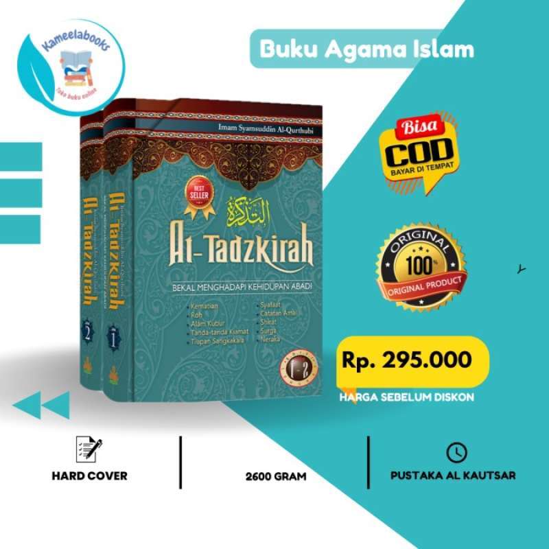Promo At Tadzkirah Imam Qurthubi Set 2 Buku Pustaka Al Kautsar Diskon 23% di Seller Emerald ...