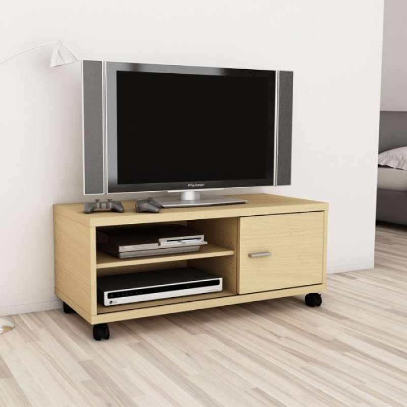 Promo New Rak Meja Tv Minimalis Dengan Roda Warna Diskon 12% di Seller ...