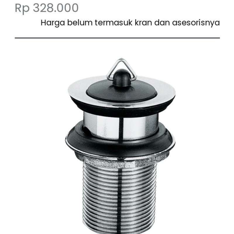 Promo Baru Sifon Head/ Afur Wastafel Toto T6Jv4(Baru Nodus) Diskon 23% ...