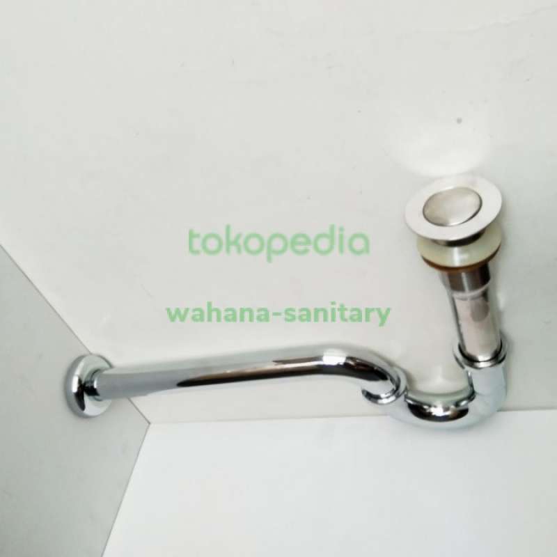 Promo Termurah Pipa Sifon Wastafel Tekan/Sifon Wastafel Pencet ...