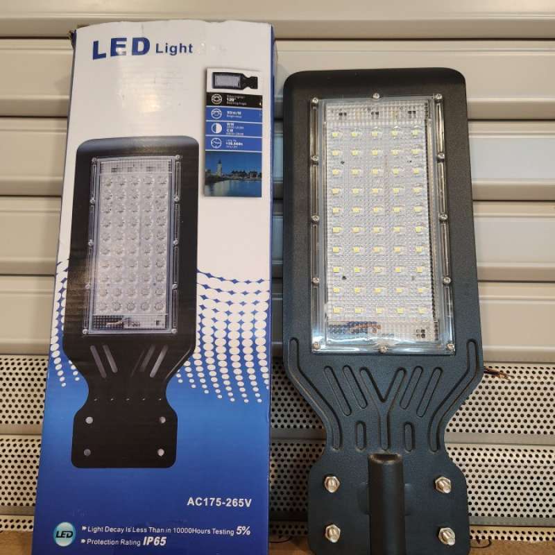 Promo LAMPU JALAN LED 50 WATT SLIM LAMPU PJU LED 50 WATT