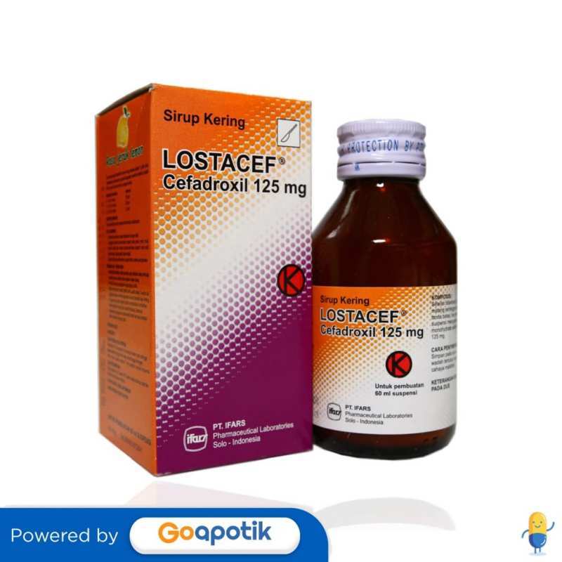 Jual LOSTACEF 60 ML SIRUP KERING di Seller Apotek Hans Palazzo - Pipa ...