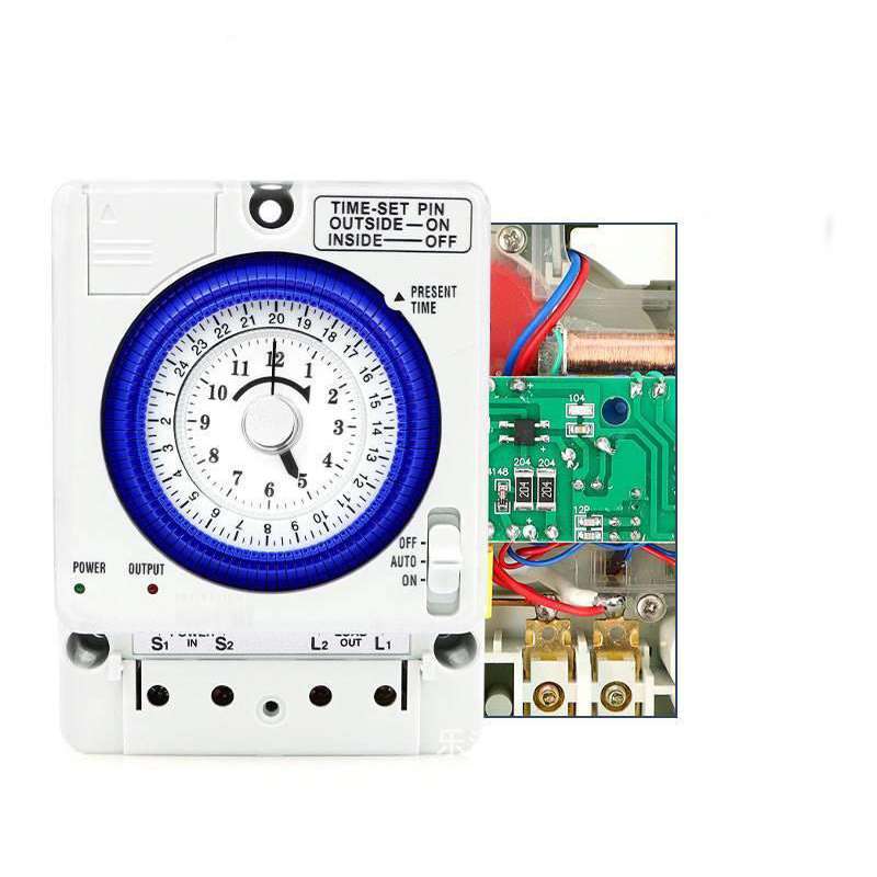 Promo Timer Analog Panasonic Switch Otomatis 24 Jam Tb388 220V AC ...