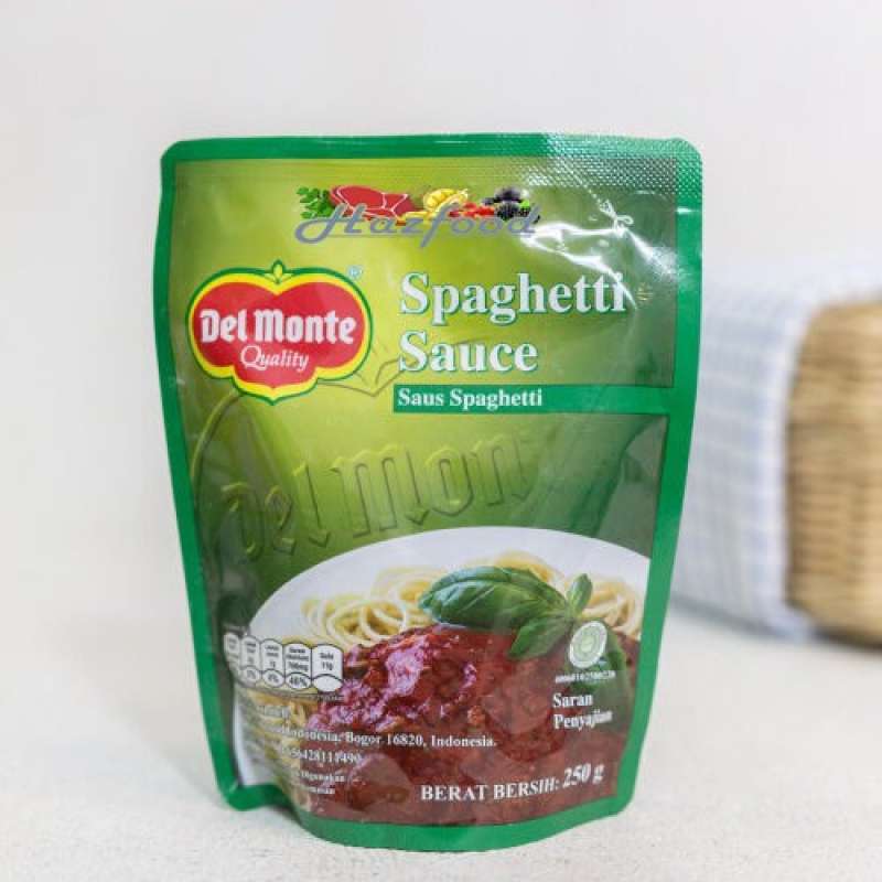 Jual Del Monte Saus Spaghetti Pouch 250 gram di Seller Hazfood - Karang ...