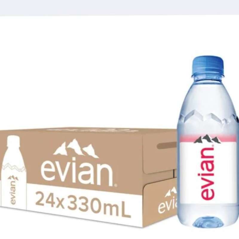 Promo Evian Natural Mineral Water 24 X 330ML Diskon 3% di Seller Babakiwi - Parit, Kab. Karimun ...