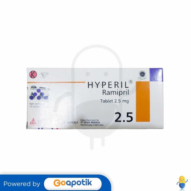 Jual Hyperil 2.5 Mg Box 100 Tablet Di Seller Apotek Al-fatih - Semper ...