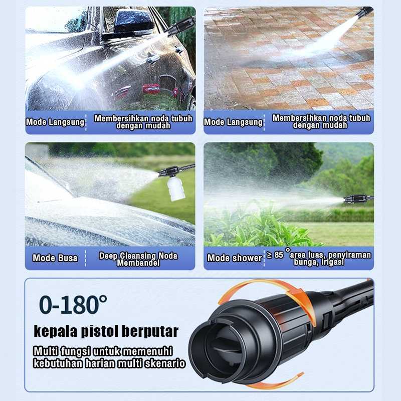 Promo eam cuci motor dan mobil atau Multifungsi Semtan Taman - 1Baterai ...