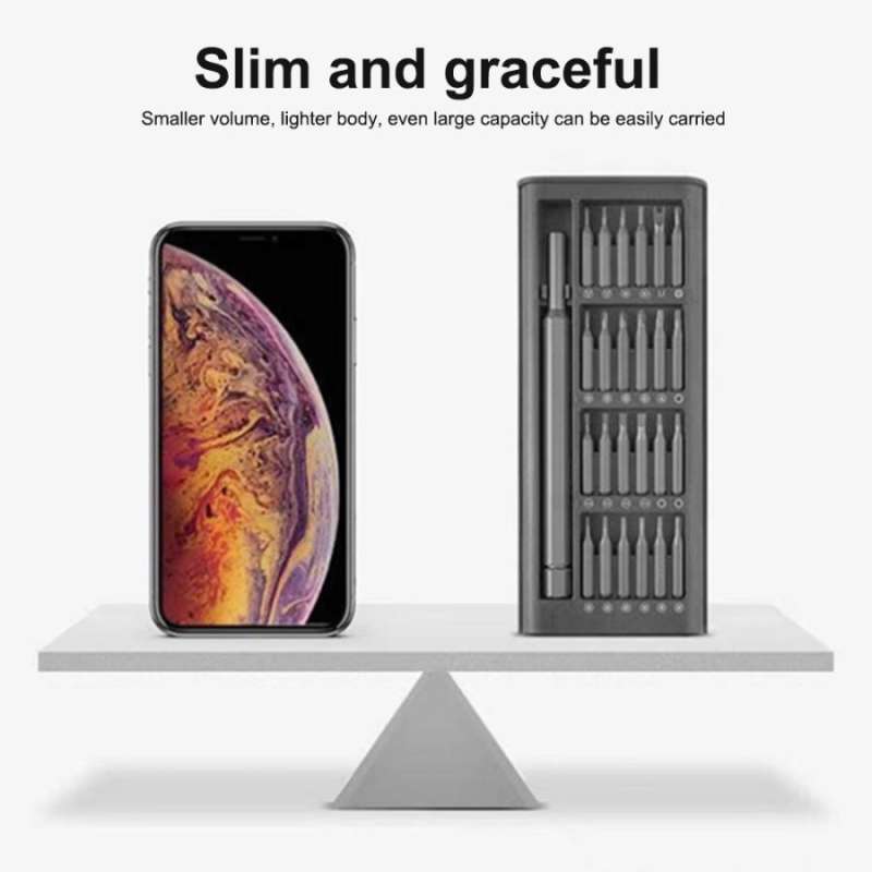 Jual Obeng Set 24 Magnetic Premium Baut Kecil Reparasi HP Laptop Jam ...