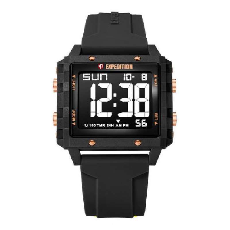 Jual JAM TANGAN PRIA / WANITA EXPEDITION 6817 E6817 RUBBER DIGITAL ...