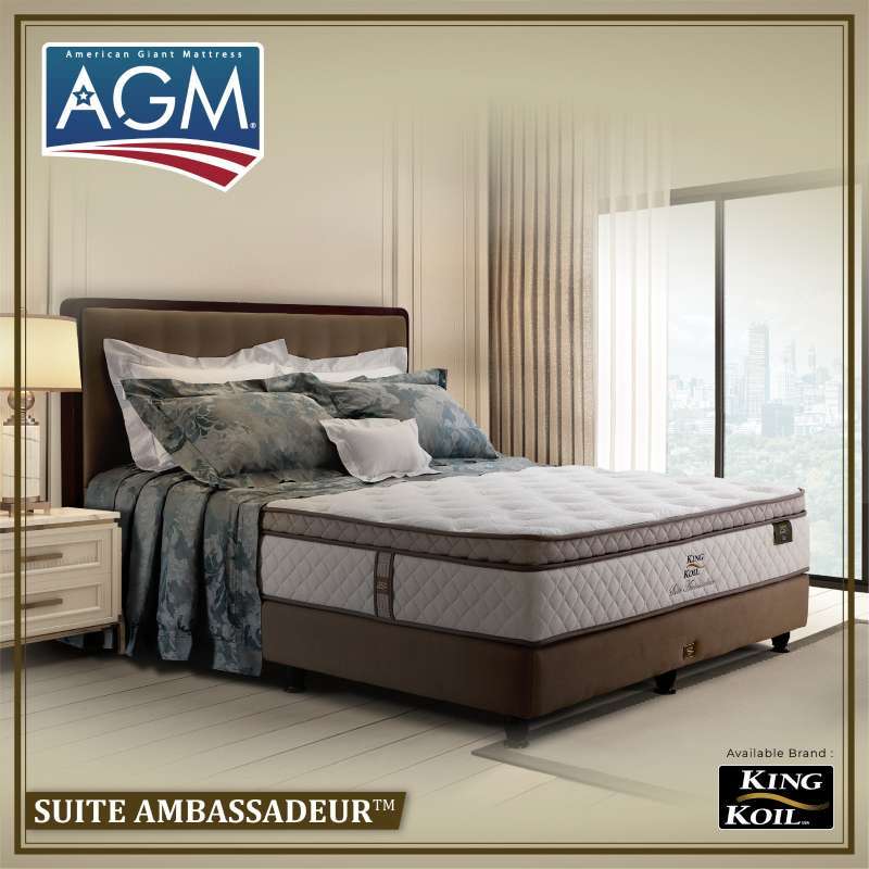 Jual King Koil Agm Kasur Type Suite Ambassadeur Springbed Premium Usa ...