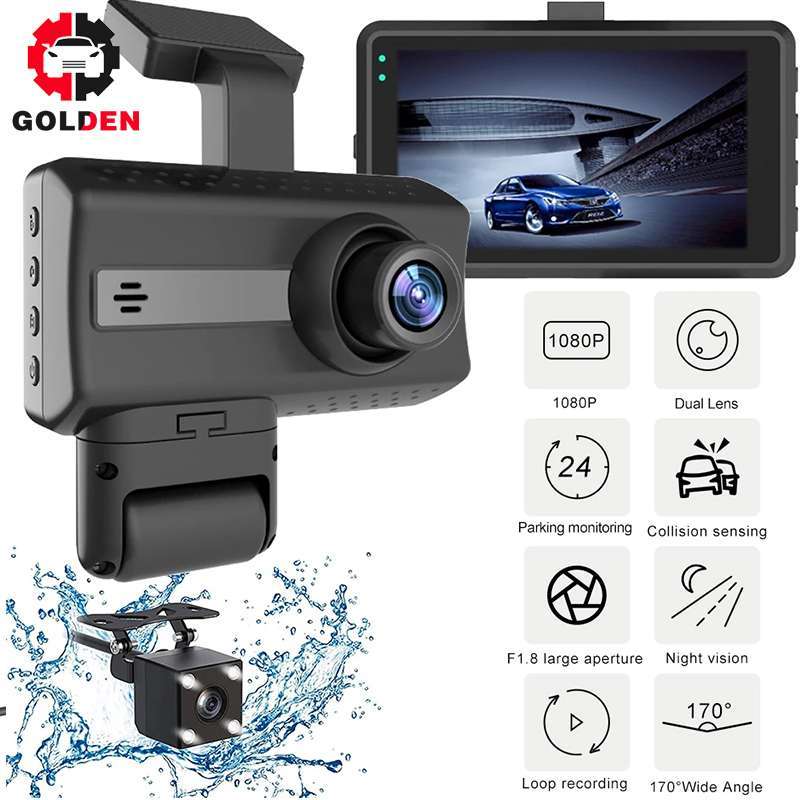 Promo Dash Cam Mobil Kamera Dashboard Mobil 1080P DVR Mobil Dash C ...